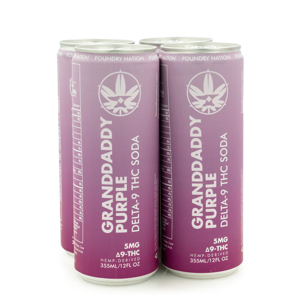 Classic THC Sodas - 5mg THC Sodas | Foundry Nation