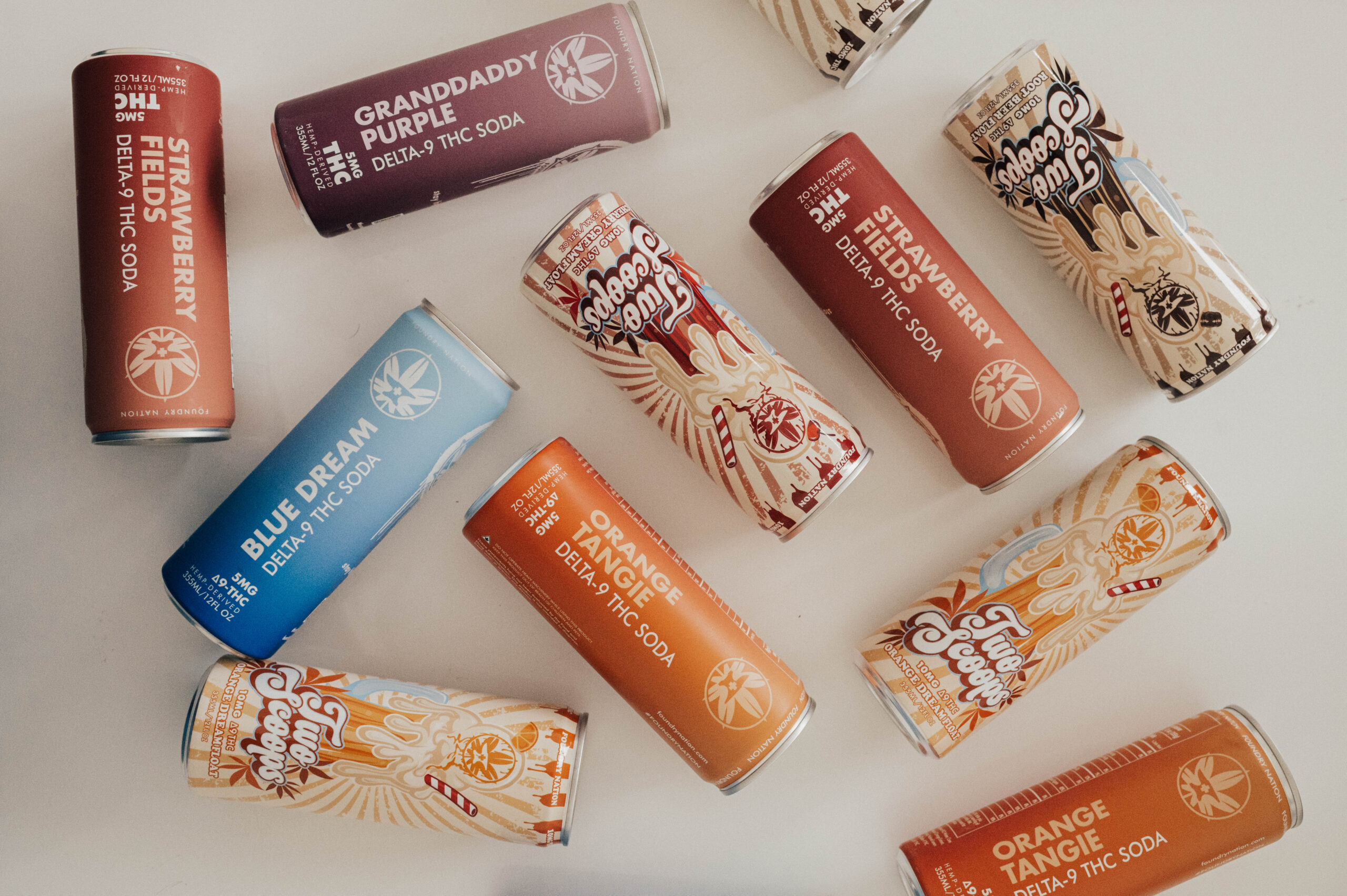 THC Drinks & Sodas | Nostalgic & Modern Flavors | Foundry Nation
