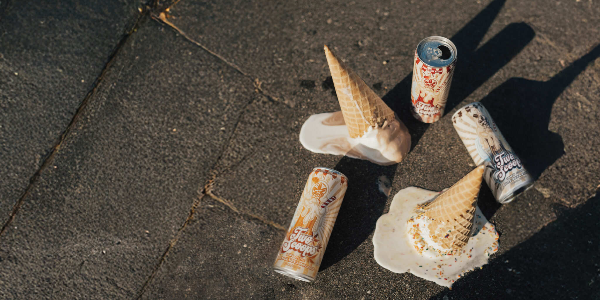 Two Scoops - 10mg THC Sodas | Foundry Nation